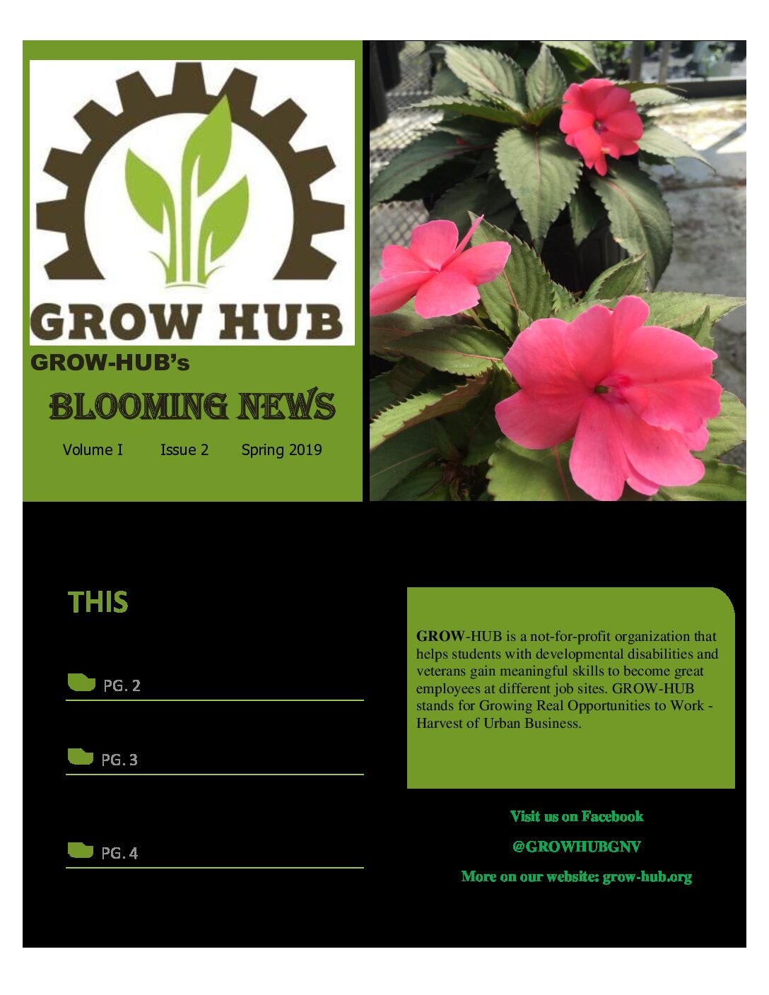 Grow-Hub-Newsletter-Spring-2019 | GROW-HUB