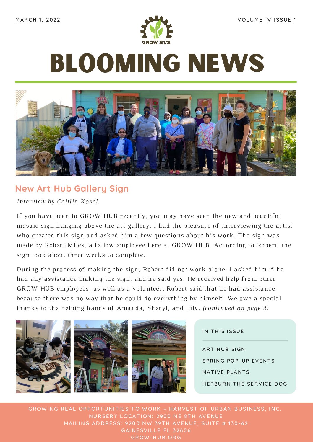 Grow-Hub-Newsletter-Fall-2022 | GROW-HUB